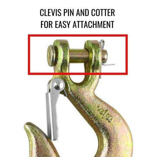 Grade 70 Clevis Slip Hook with Latch – Baremotion