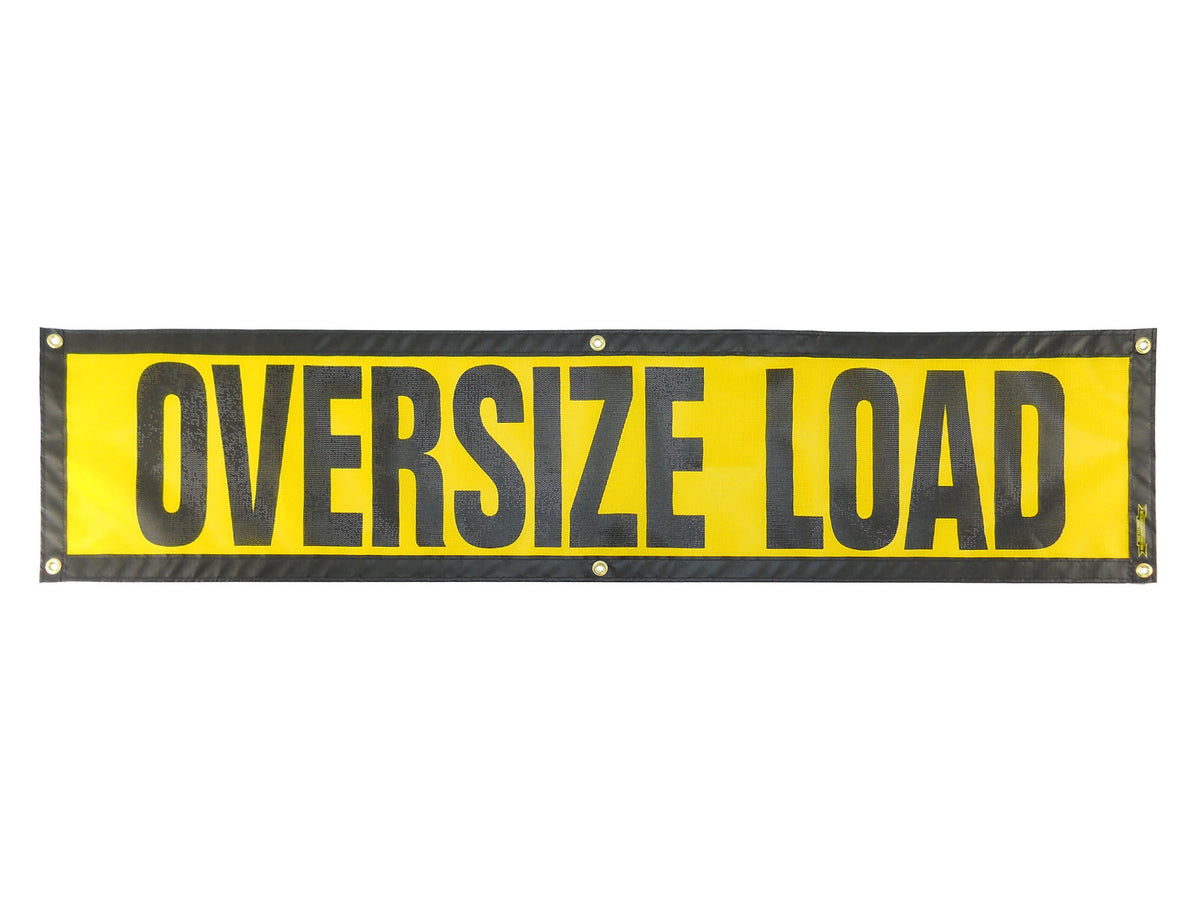 18" x 84″ Oversize Load Sign - Grommet – Baremotion