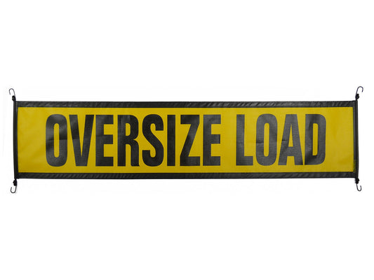18″ X 84″ Ez Hook Mesh Oversize Load Banner – Baremotion